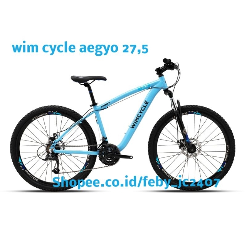 Jual sepeda gunung mtb wim CYCLE wimcycle aegyo dan storm frame alloy ...