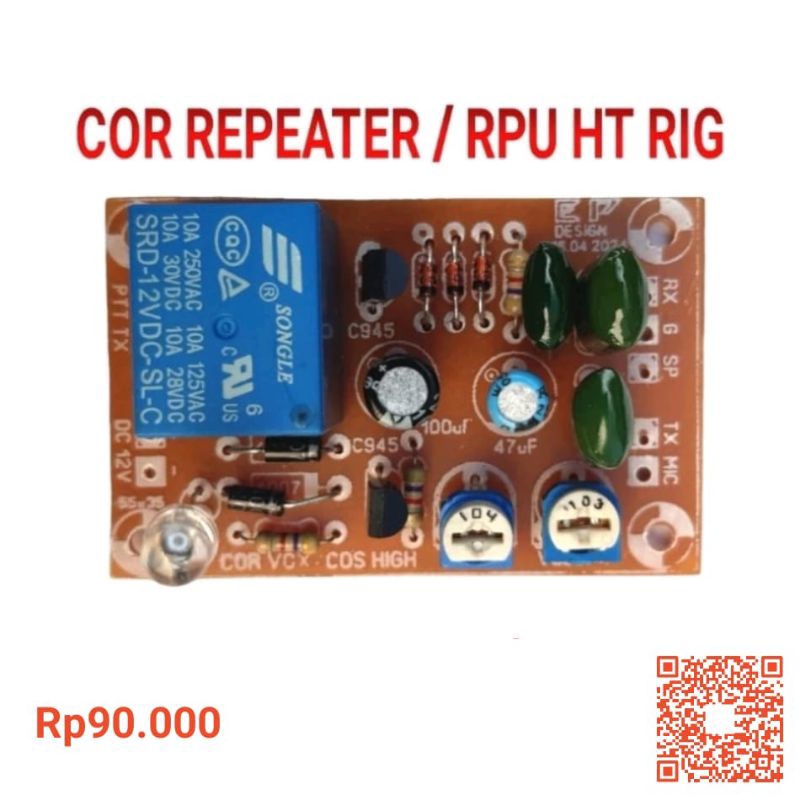 Jual KiT COR RADIO REPEATER DETECT AUDIO (Universal Radio) | Shopee ...