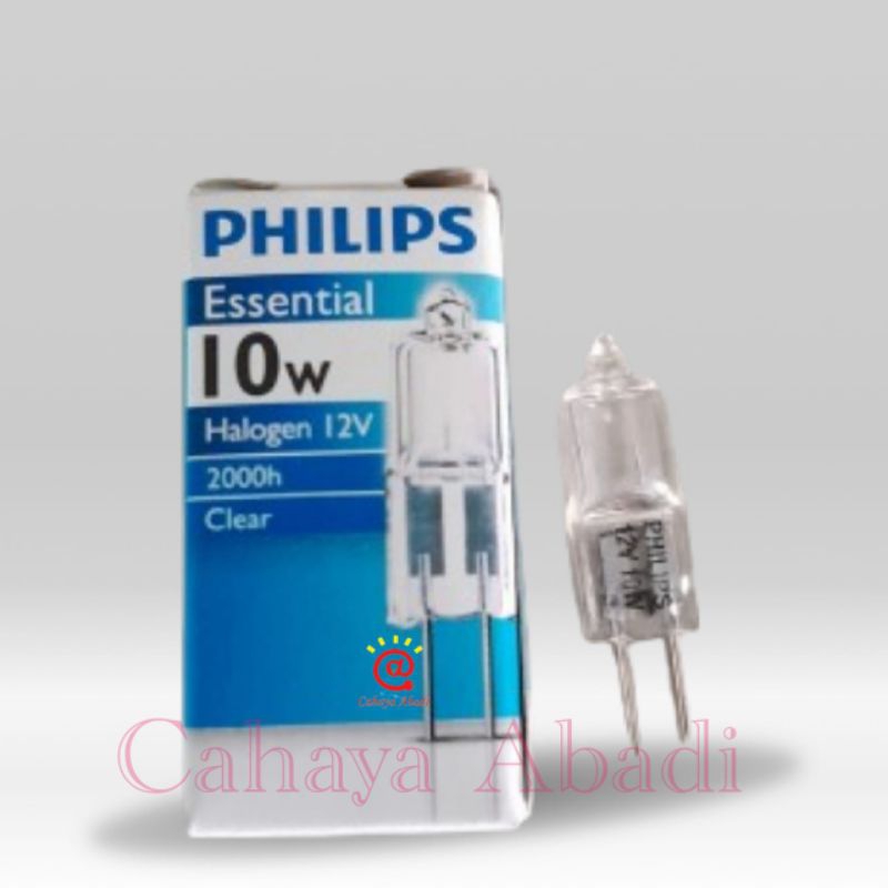 Jual Lampu Halogen Kacang Philips Tusuk 12V 12 Volt 10W | Shopee Indonesia