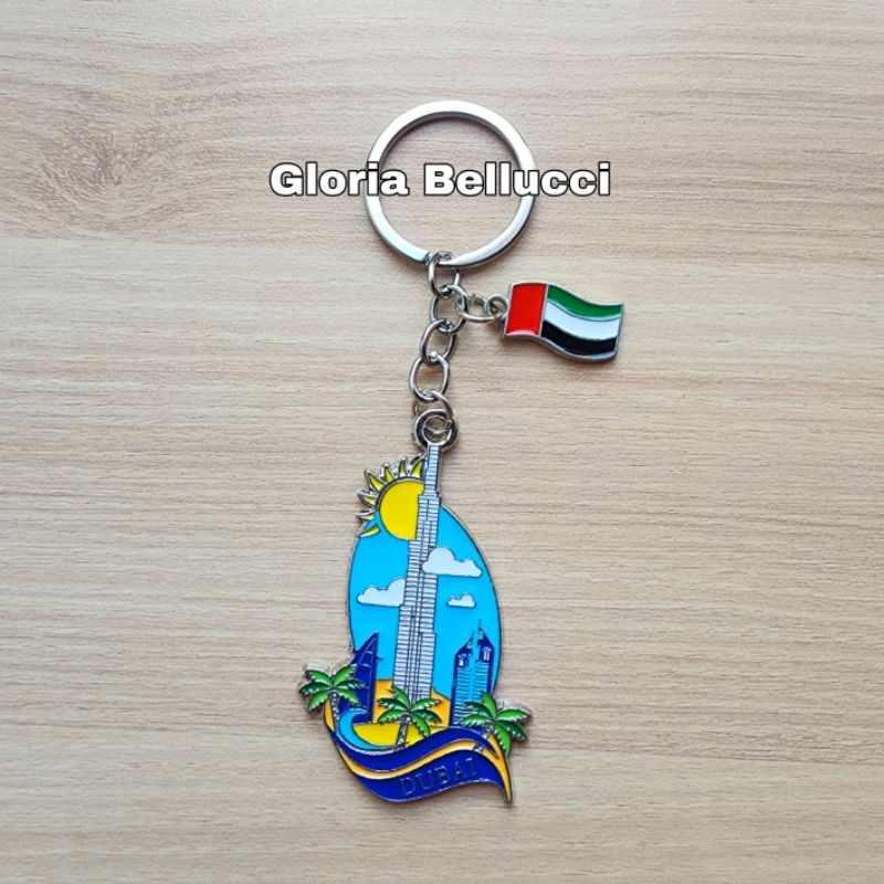 Jual gantungan kunci dubai burj al khalifa souvenir keychain oleh oleh ...