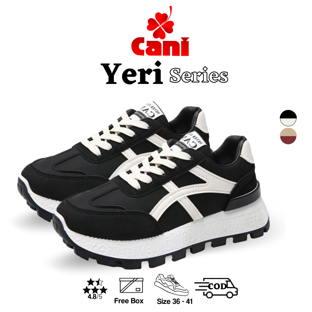 Jual Cani "Free Box" (Size 36 - 41) Yeri Sepatu Wanita Sneakers Fashion ...