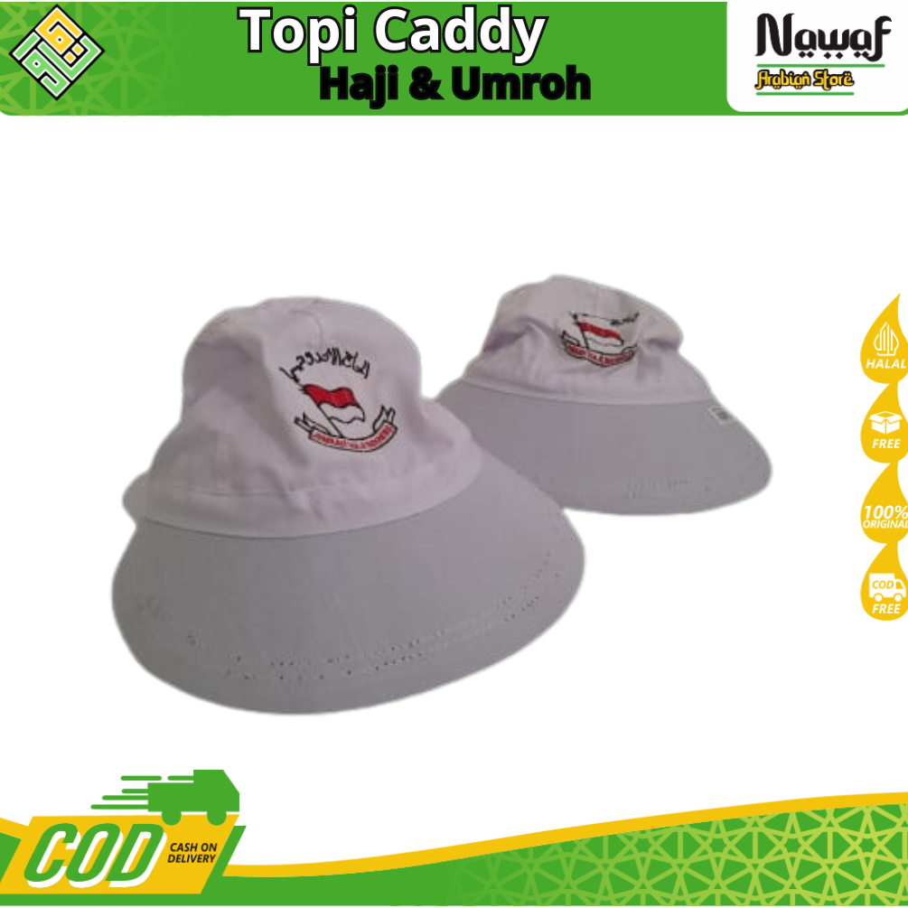 Jual Topi Haji wanita caddy Umroh bordir Indonesia | Shopee Indonesia