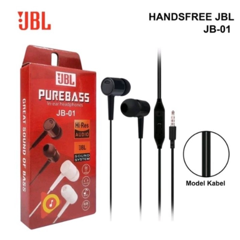 Jual Headset JBL JB-01 | Shopee Indonesia
