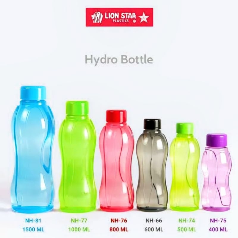 Jual Botol LION STAR HYDRO BOTTLE 400,500,600,800,1000,1500ML BOTOL ...