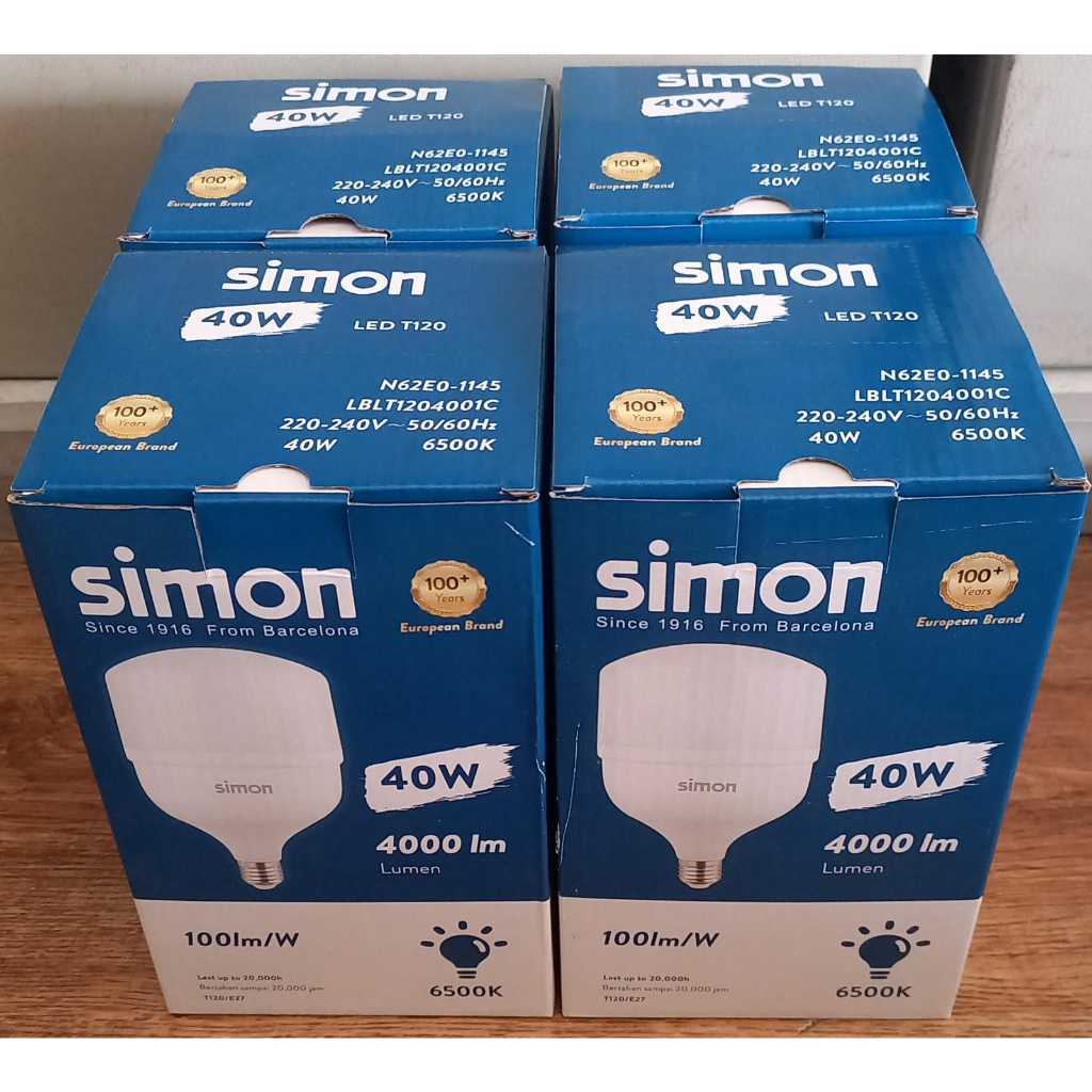 Jual LAMPU VALOR KAPSUL 40 WATT MERK SIMON | Shopee Indonesia