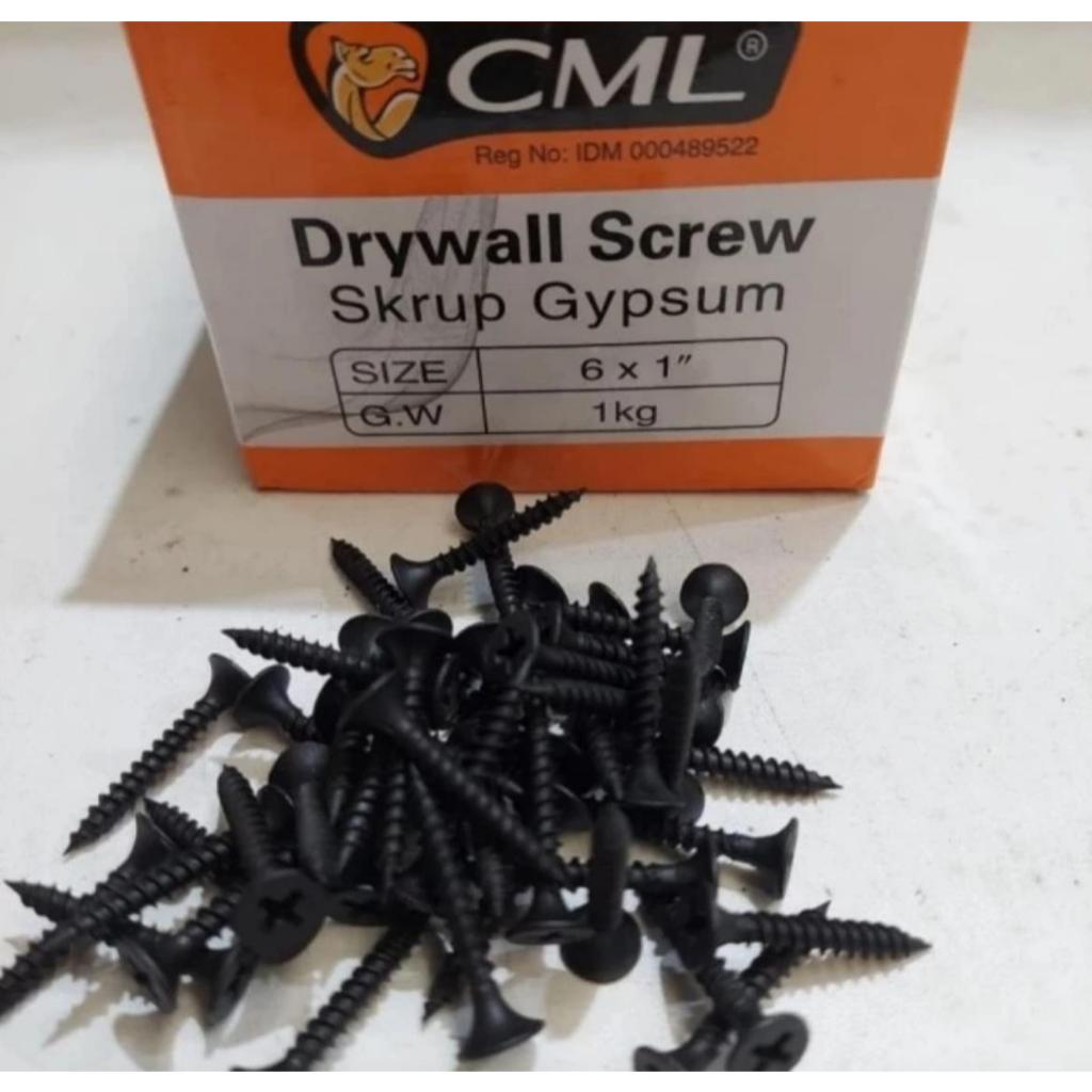Jual Skrup Gypsum CAMEL 6 X 1" inch / Sekrup Gipsum / Skrup Gypsum 2,5 cm | Shopee Indonesia