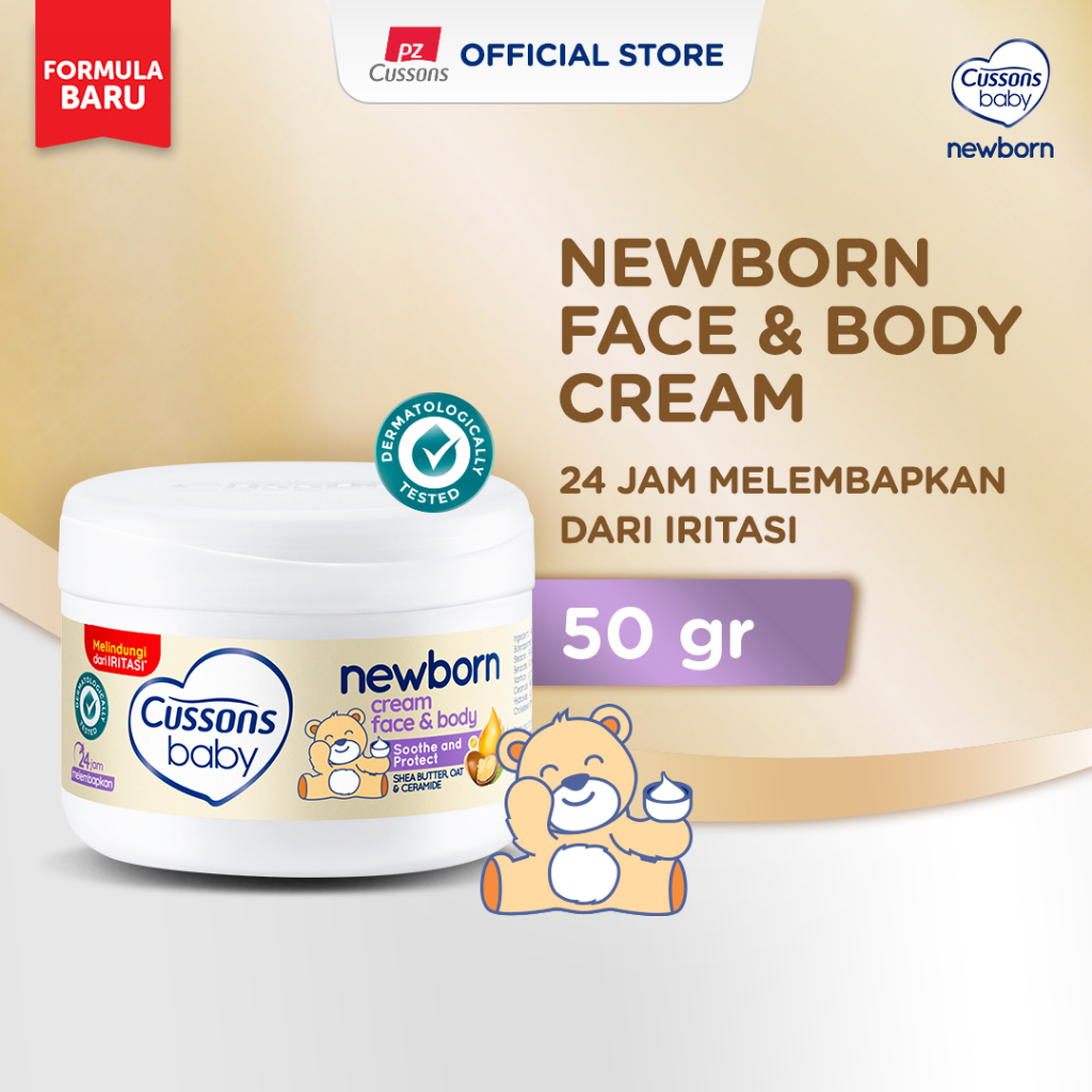 Jual Cussons Baby Newborn Cream - Krim Bayi 50gr | Shopee Indonesia