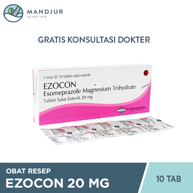 Jual Ezocon 20 Mg 10 Tablet | Shopee Indonesia