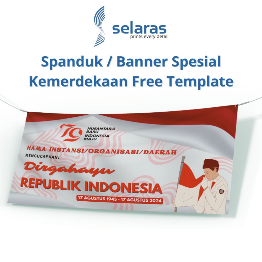 Jual Cetak Spanduk / Banner Spesial Kemerdekaan 17 Agustus Free ...
