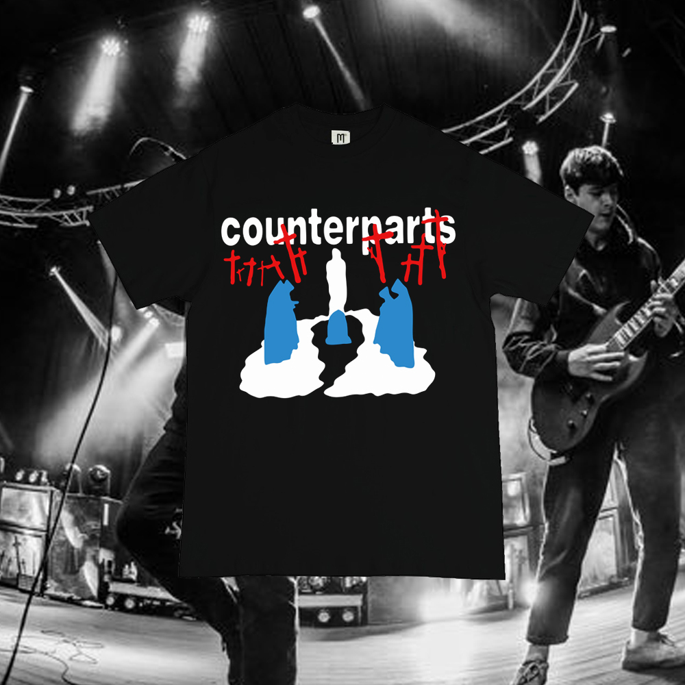 Jual KAOS BAND COUNTERPARTS / TSHIRT MUSIC / HARDCORE / PUNK | Shopee ...