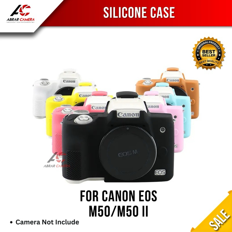 Jual Silicone Case Kamera Canon EOS M50 / M50 Mark ii Karet Pelindung ...