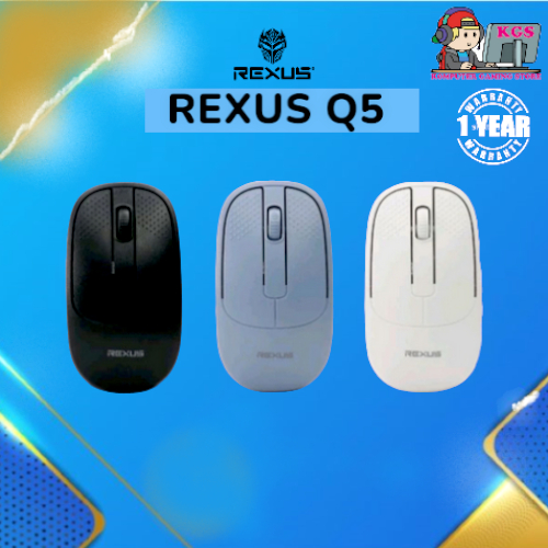 Jual Mouse office wireless REXUS Q5 silent click | Shopee Indonesia
