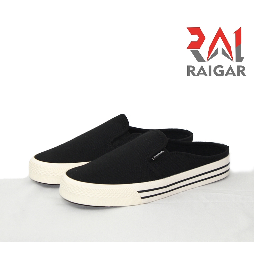 Jual Raigar Sepatu Sandal bustong Slop pria wanita original Canvas ...
