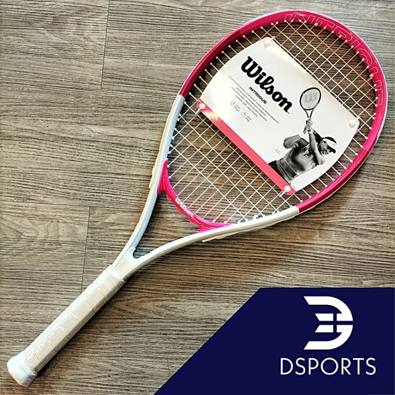 Jual Wilson Intrigue 113 253 g 253Gr 16x19 White Pink Lucu ( Racket ...