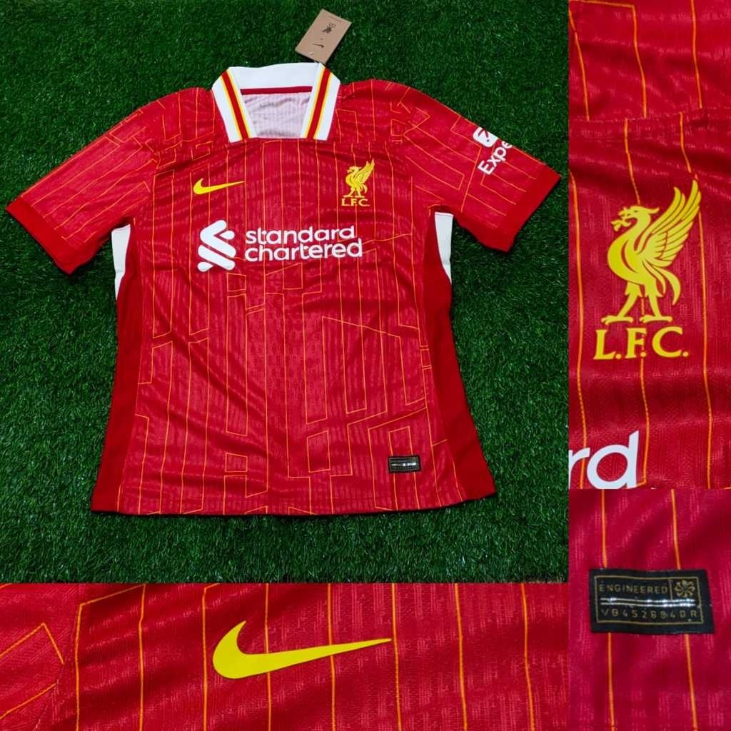 Jual JERSEY LIVERPOOL HOME PI PLAYER ISSUE NEW 2024/2025 GRADE ORI TOP ...