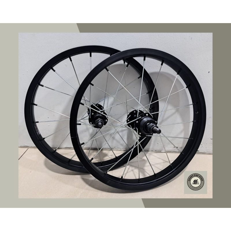 Jual Wheel Set Sepeda Ukuran 16 Velg Jadi Pelk Jadi 16 Velg 16 Siap ...