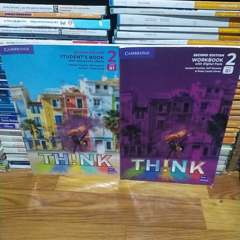 Jual BUKU THINK 2 CEFR B1 STUDENT'S BOOK WORKBOOK | Shopee Indonesia