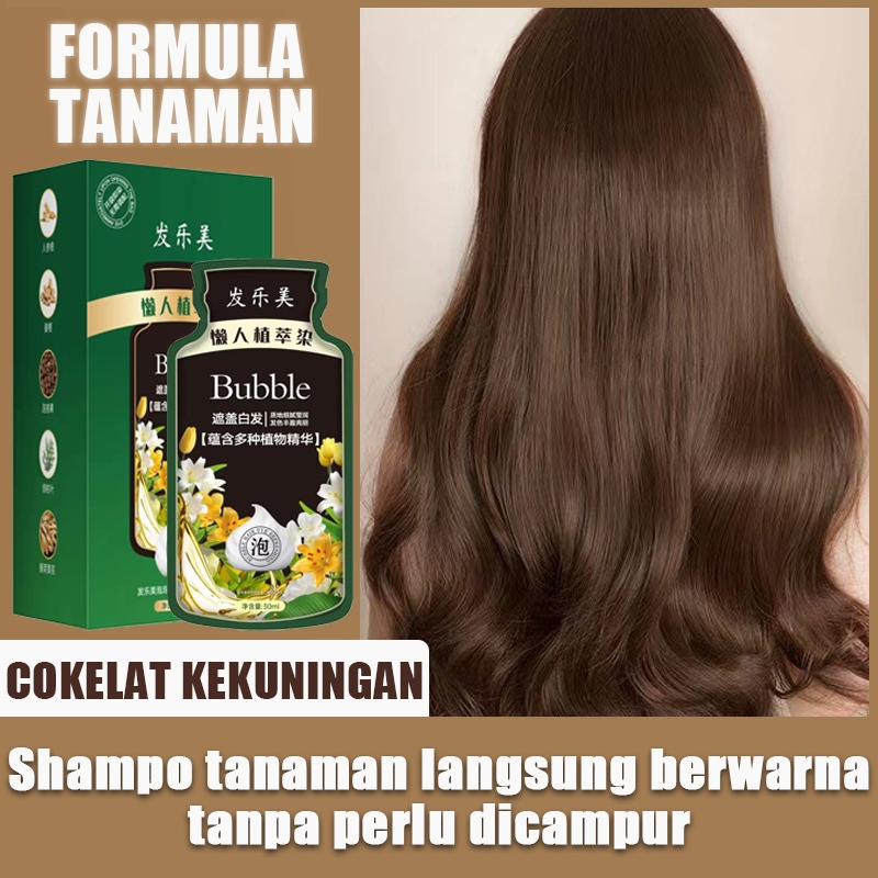 Jual Cat rambut berbusa bahan alami dan tidak mengiritasi mewarnai ...