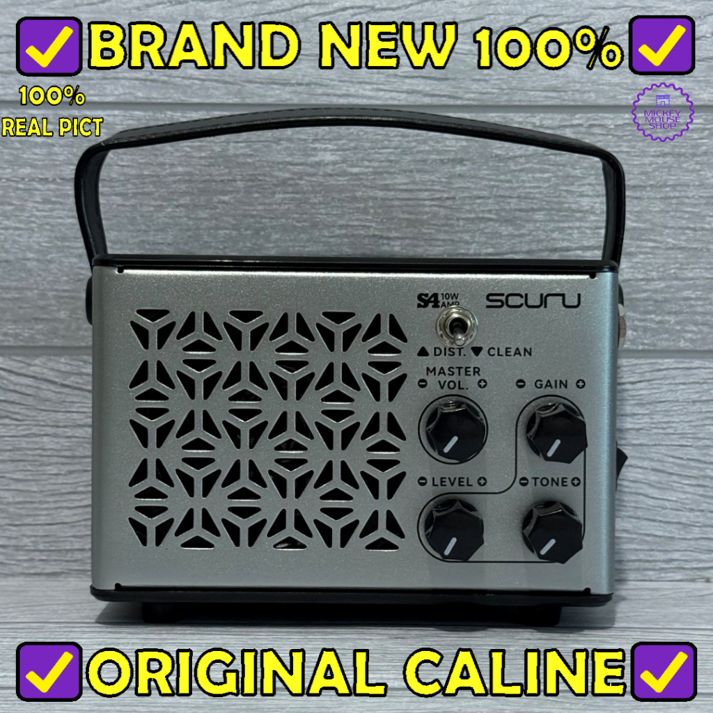 Jual Ampli Gitar Caline SCURU S4 Portable Mini Amplifier Bluetooth ...