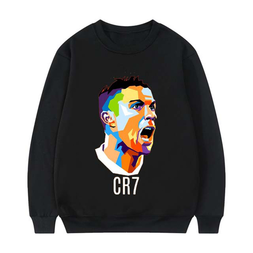 Jual Sweater CR7 Cristiano Ronaldo Crewneck Bahan Cotton Fleece | Ready ...