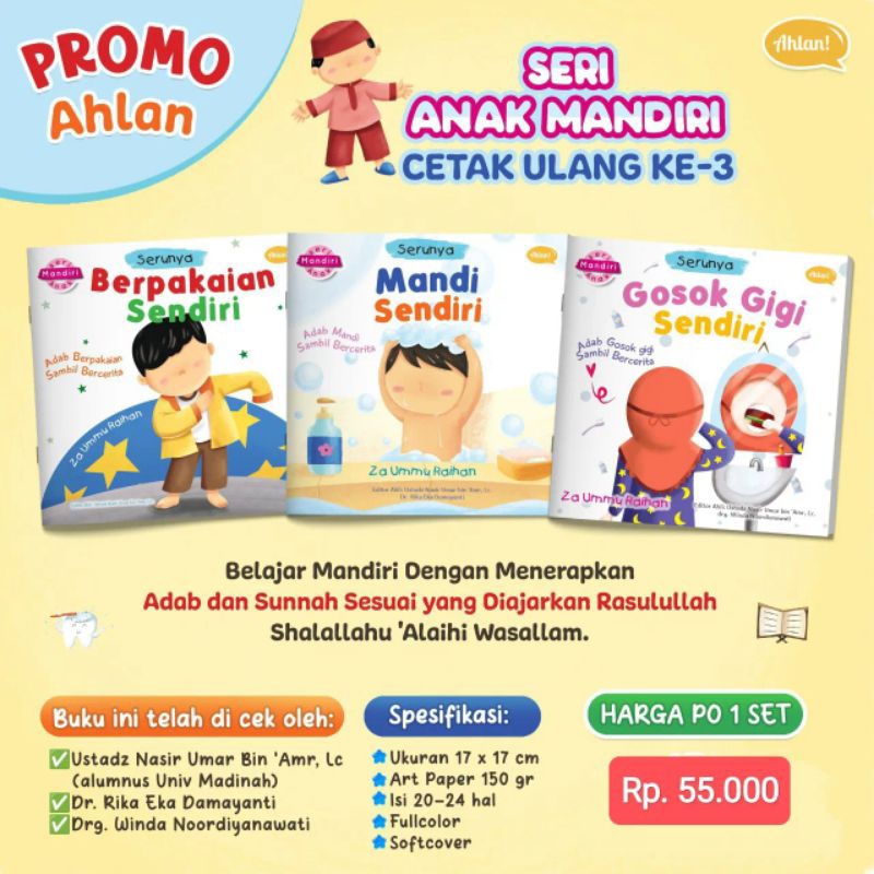 Jual Ahlan! - Seri Anak Mandiri | Shopee Indonesia