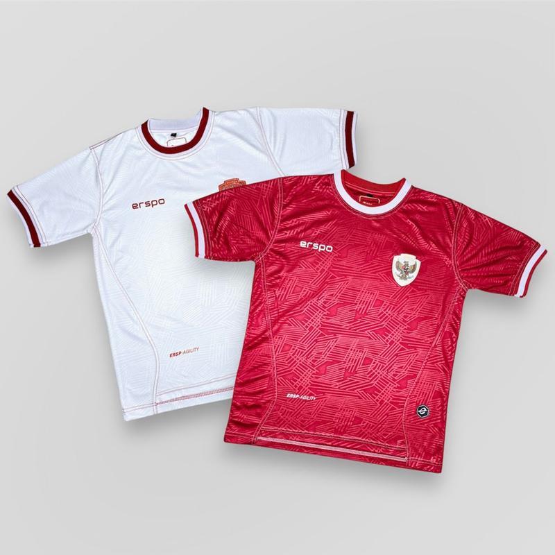 Jual Jersey Timnas Indonesia 2024 Terbaru Bahan Dryfit Straw Emboss ...