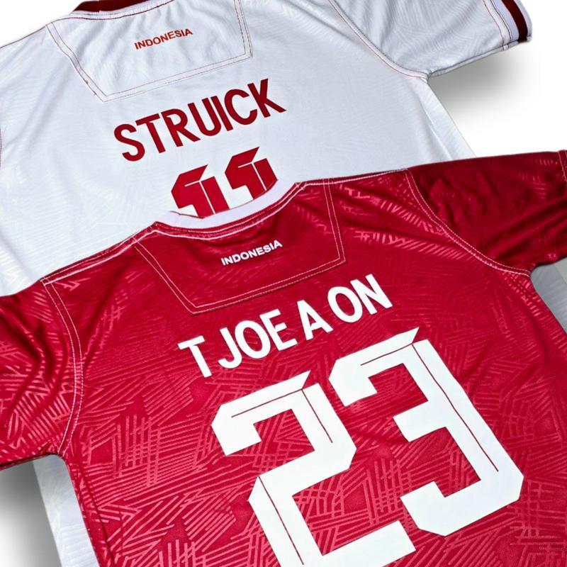 Jual SABLON Nama dan Nopung Jersey Timnas Indonesia 2024 Terbaru Sablon ...