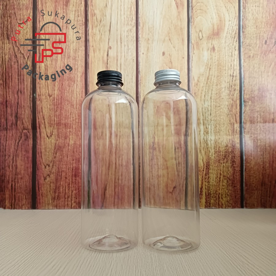 Jual Botol ulir 500ml tinggi natural/botol 500ml panjang/ulir alumunium ...