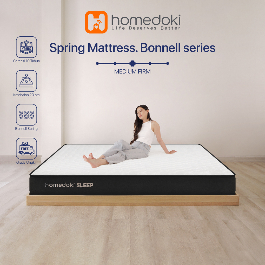 Jual Homedoki Bonnell Spring / Kasur Spring Bed / Kasur Box / Tebal ...