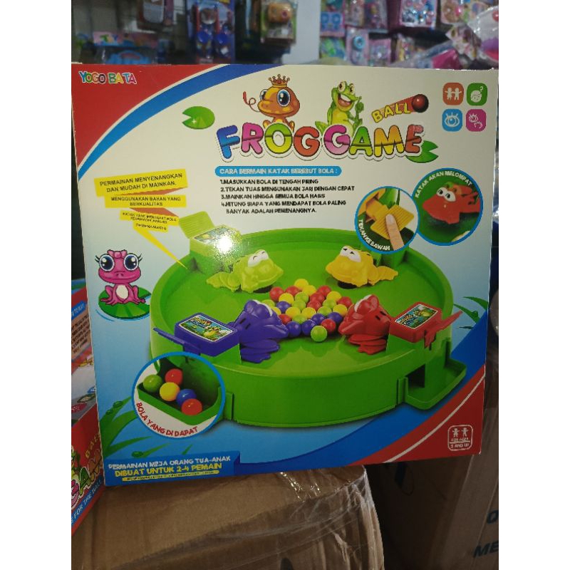 Jual mainan anak frog game (katak makan ) | Shopee Indonesia