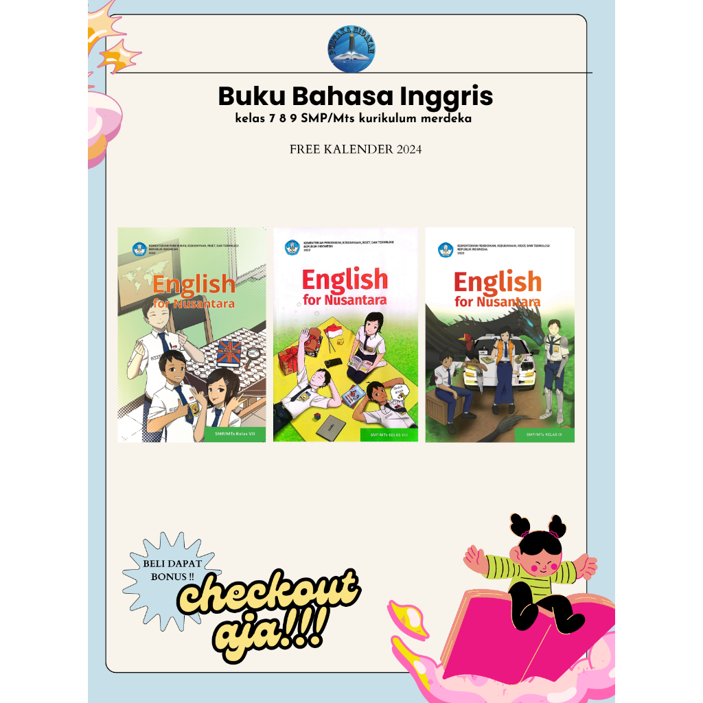Jual Buku Bahasa Inggris Kelas 7 8 9 Smp Mts Kurikulum Merdeka Shopee