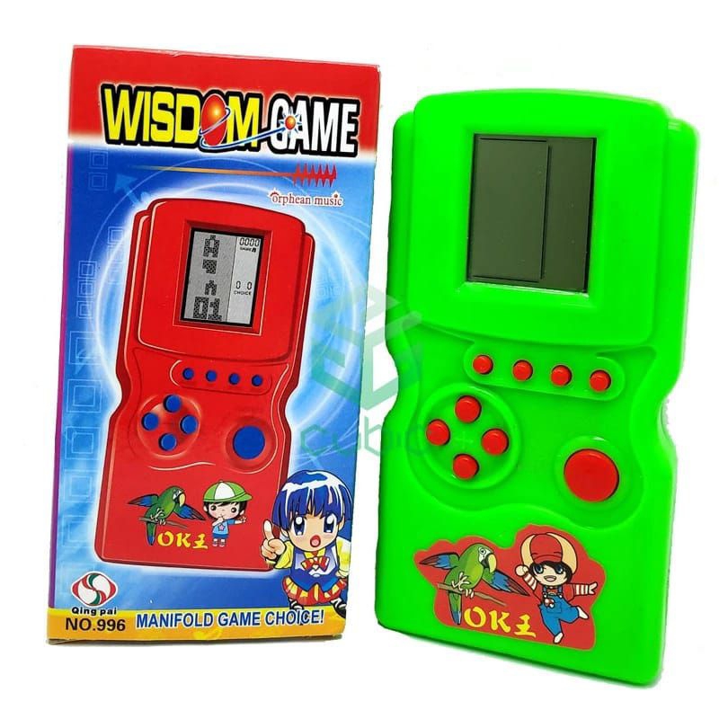 Jual MAINAN ANAK GAMEBOT TETRIS BRICK GAME MAINAN JADUL WISDOM GAME ...