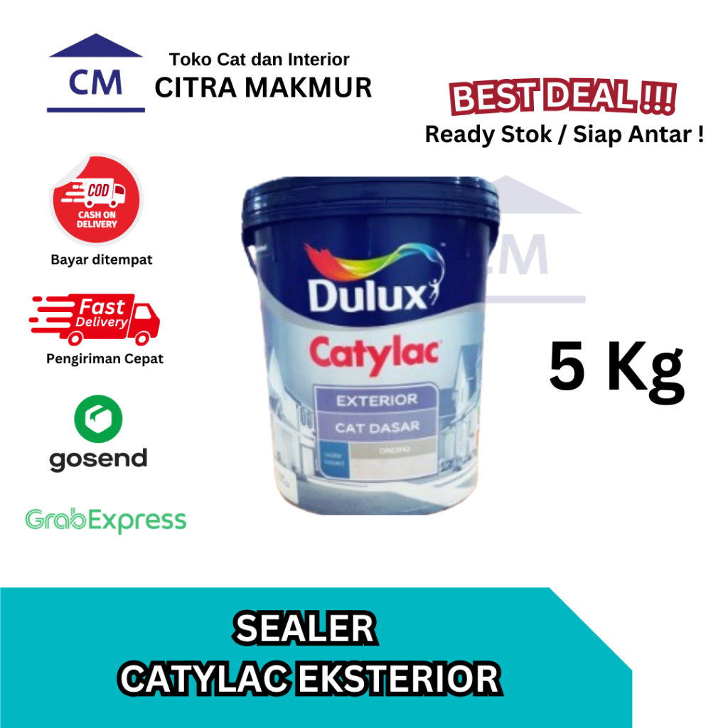 Jual Catylac Sealer/Siler/Alkali Exterior - 5 Kg | Shopee Indonesia