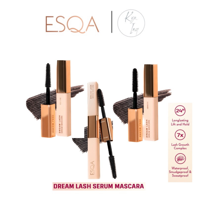 Jual ESQA Dream Lash Serum Mascara | Shopee Indonesia