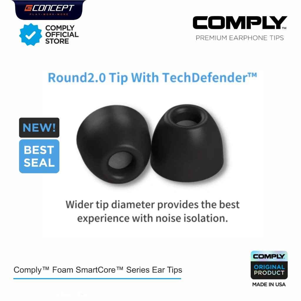 Jual Comply Foam SmartCore Series Ear Tips IEM JBL Skullcandy 1More ...