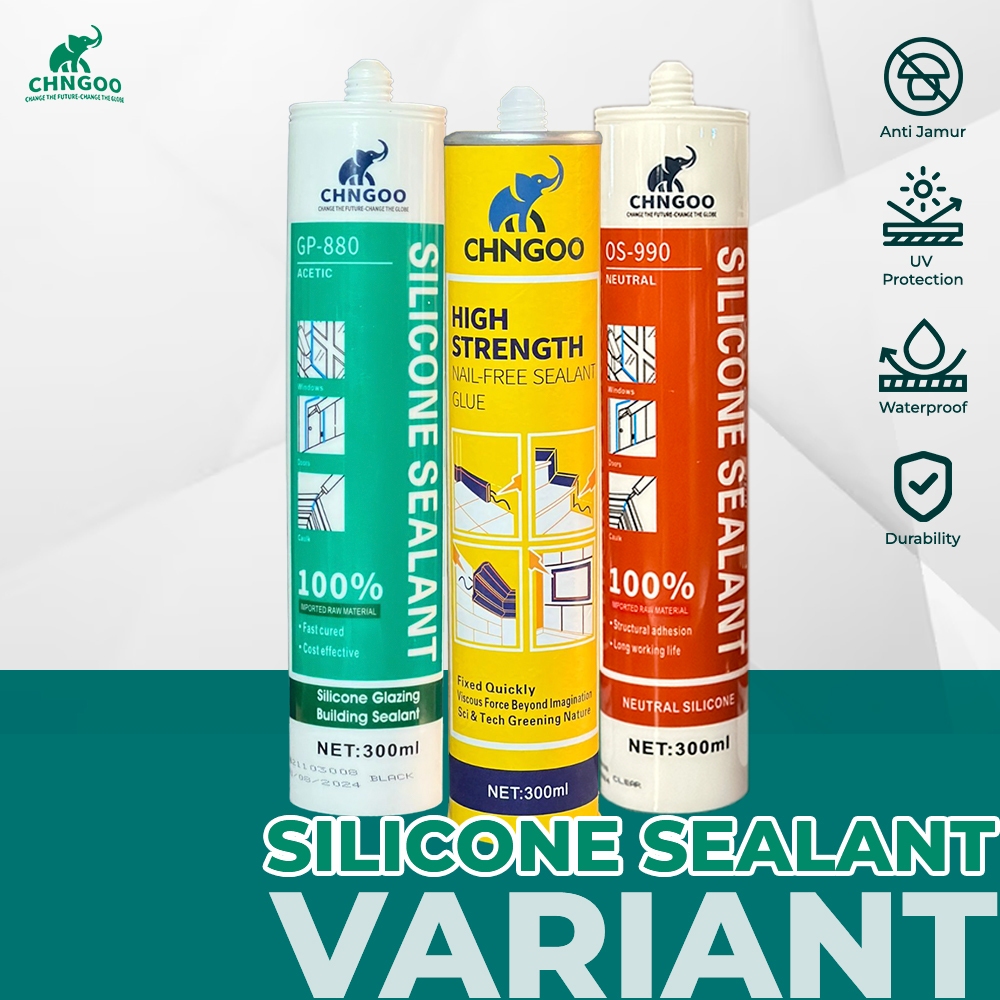 Jual LEM SEALANT VARIAN LEM KACA, PINTU, JENDELA, ALUMINIUM, KERAMIK ...