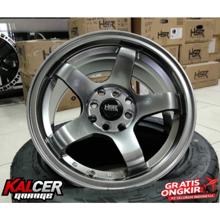 Jual VELG HSR R15 TENDON 4X100/114,3 UNTUK AVANZA KIJANG XENIA SIGRA CALYA DLL | Shopee Indonesia