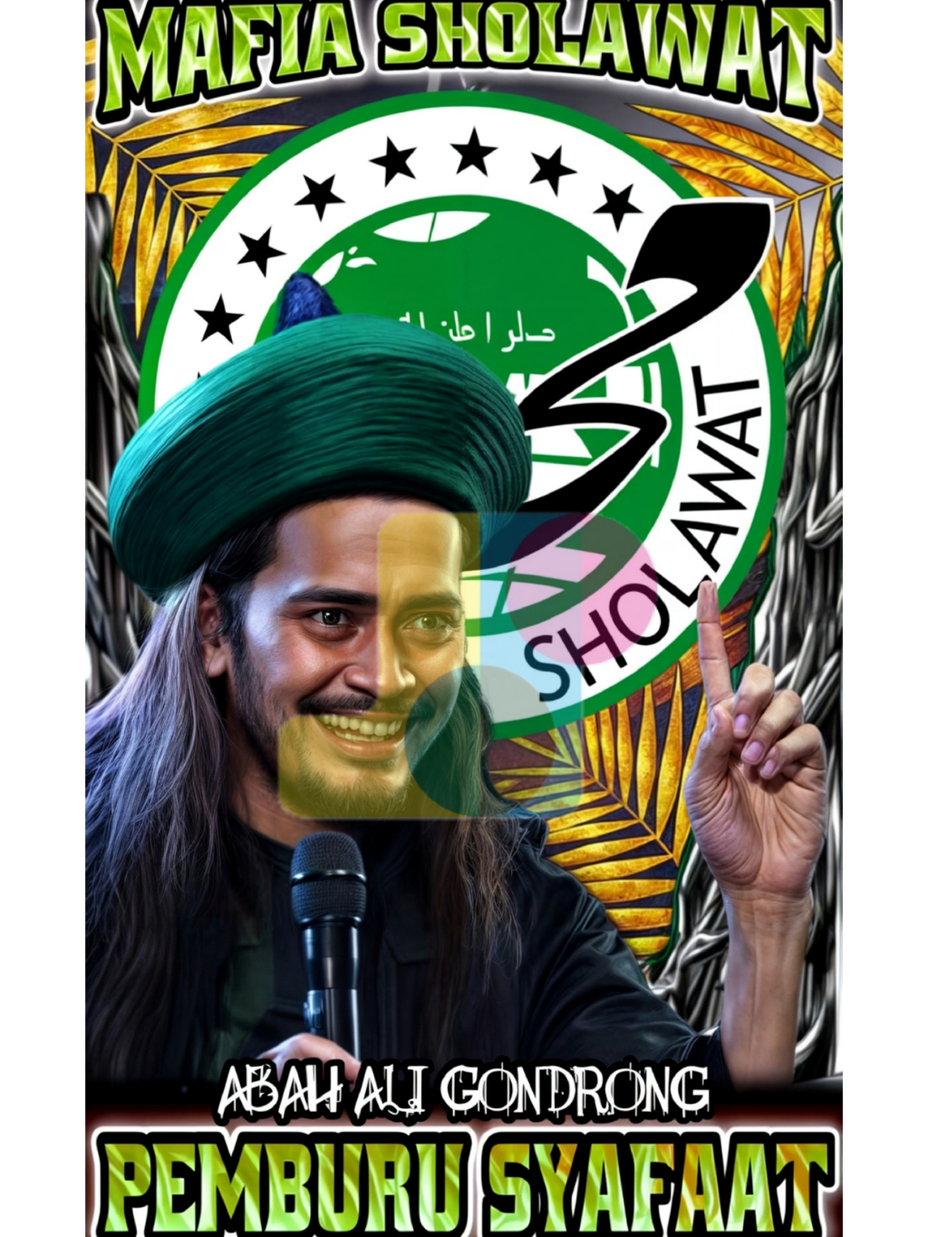 Jual Bendera Mafia Sholawat “ABAH ALI GONDRONG” | Shopee Indonesia