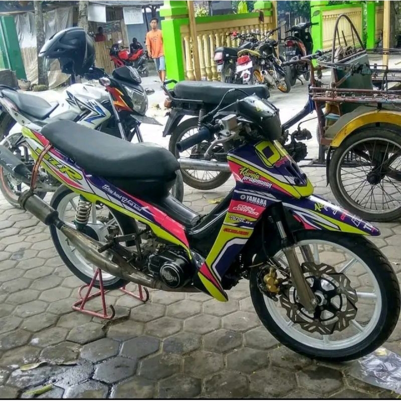 Jual Stiker Decal Motor Fiz R Full body Stiker Fiz Bisa Custom | Shopee ...