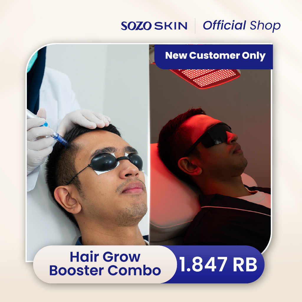 Jual SOZO SKIN Hair Grow Booster Combo [KHUSUS CUSTOMER BARU] | Shopee Indonesia