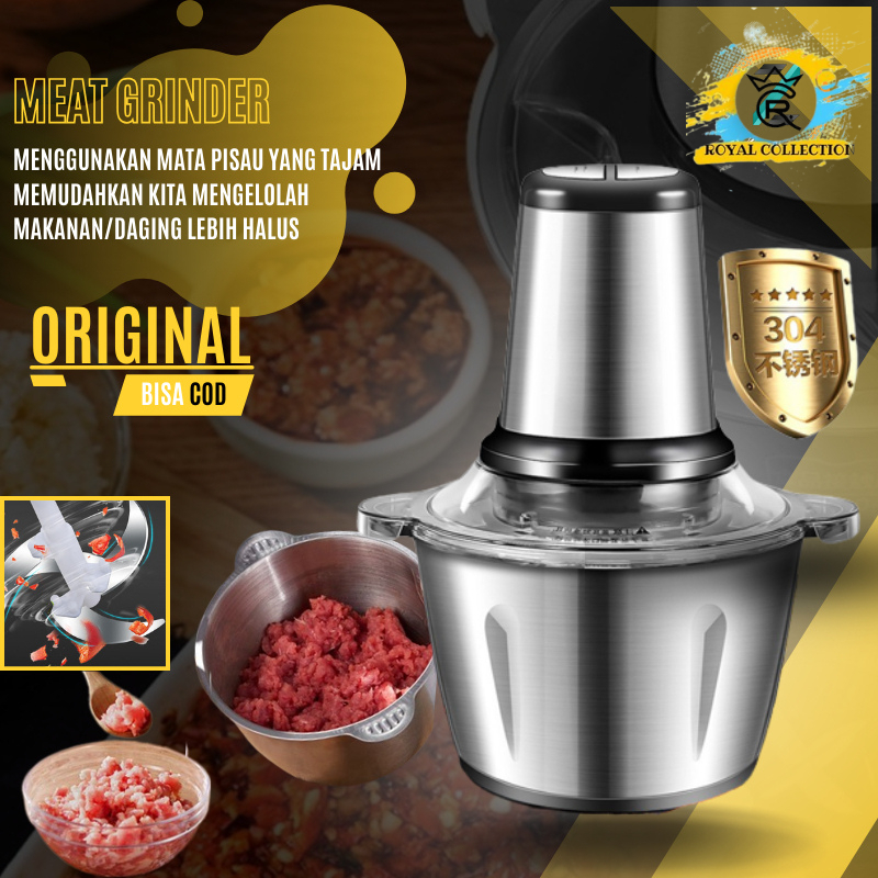 Jual BLENDER DAGING / CHOPPER DAGING BAHAN STAINLESS 304 kapasitas ...