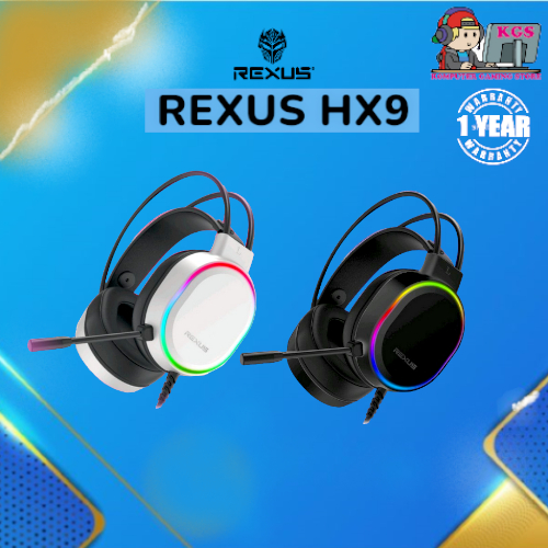 Jual Headset Gaming Rexus Thunderfox HX9 RGB Gaming Headset | Shopee ...