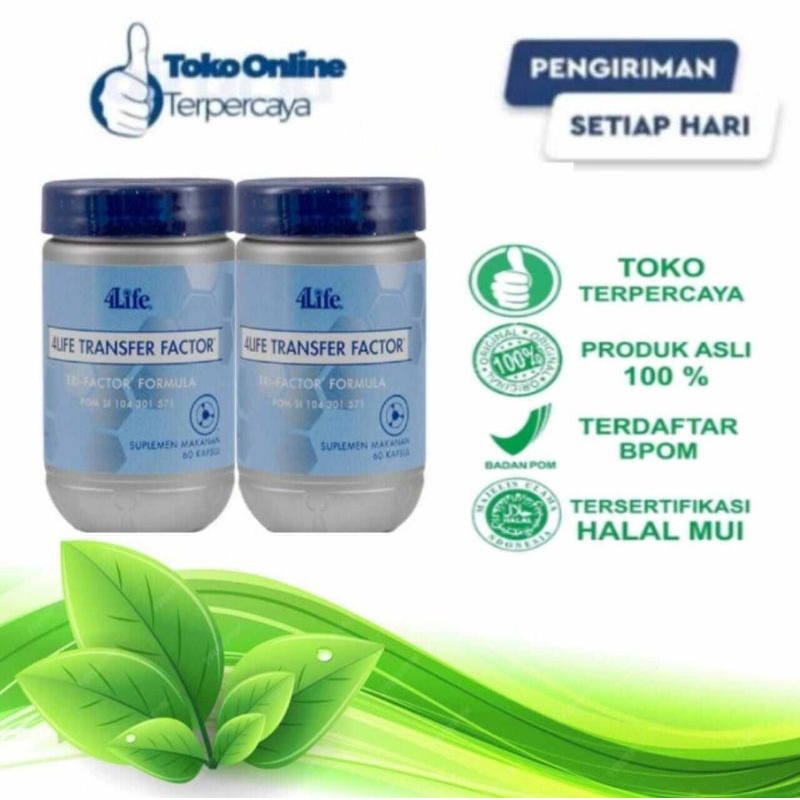 Jual 4life transfer factor plus asli vitamin imun tubuh original tri ...