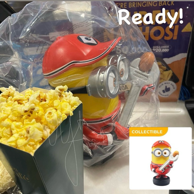 Jual Tumbler Minion Pit Crew Despicable Me 4 XXI Cinema / Collectible ...