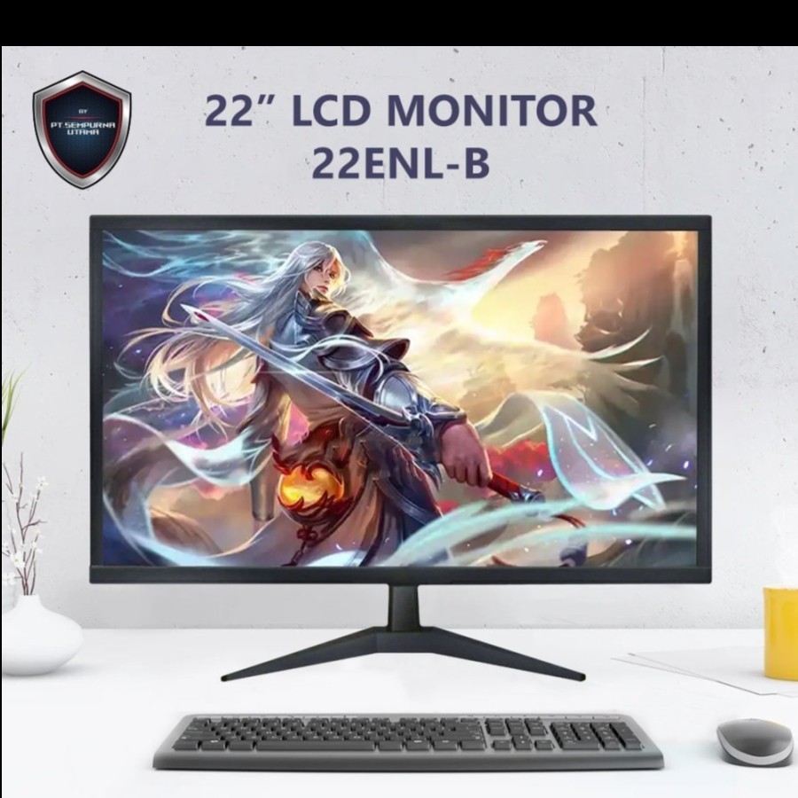 Jual Monitor LCD Enlight 22ENL-B 22inch Full HD HDMI VGA | Shopee Indonesia