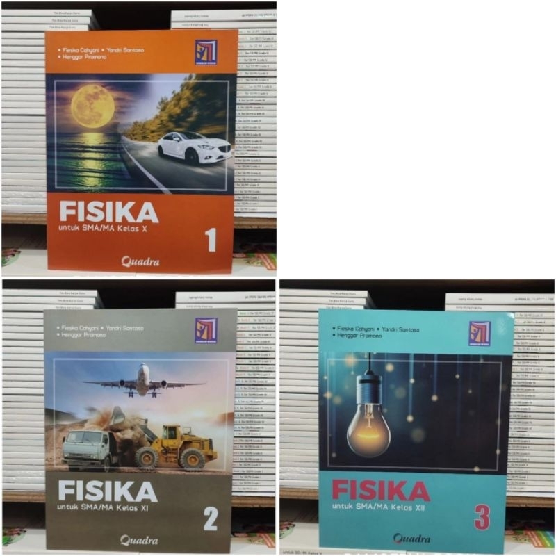 Jual Buku Paket Fisika SMA Quadra Kelas 10-12 Kurikulum Merdeka | Shopee Indonesia