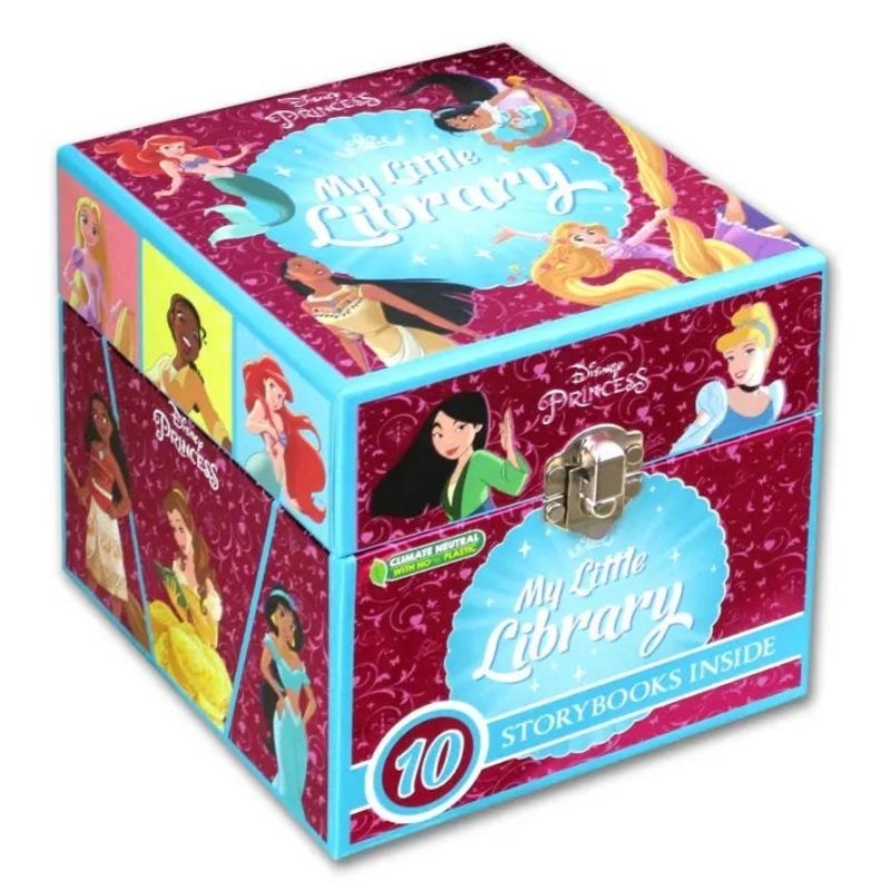 Jual My Little Library of Disney Princes includes 10 story books ...
