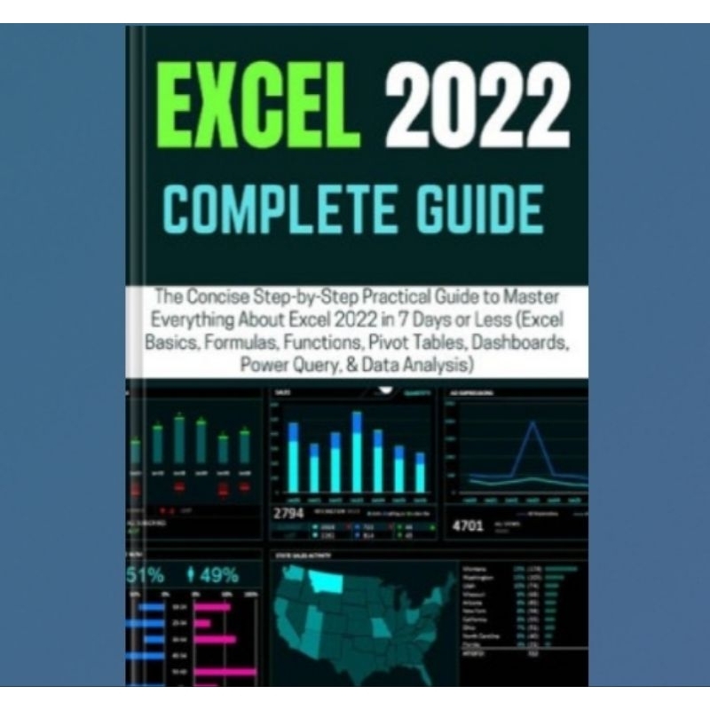 Jual Buku EXCEL 2022 COMPLETE GUIDE: The Concise Step-by-Step Practical Guide to Master ...