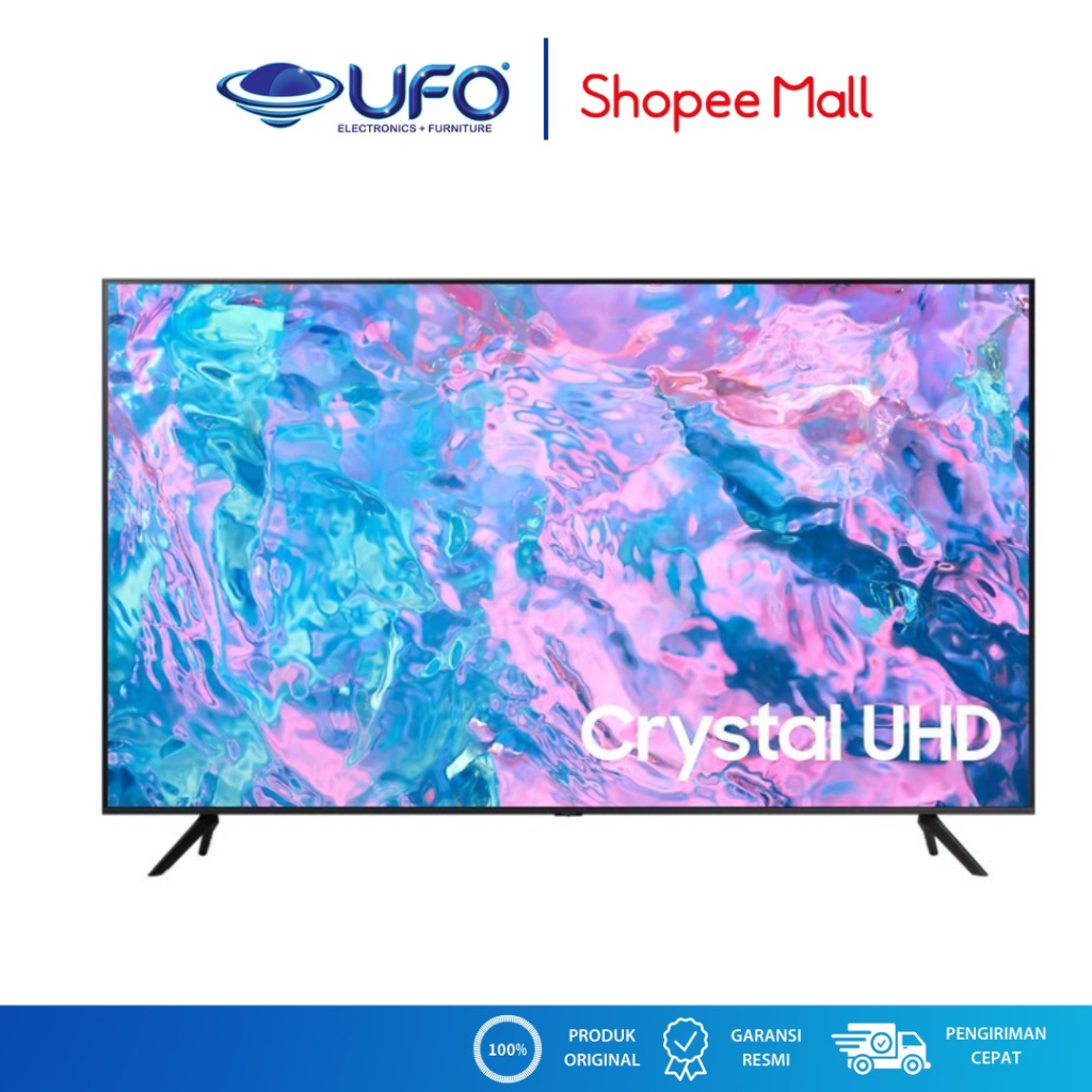 Jual SAMSUNG UA43CU7000 LED 4K UHD SMART TV 43 INCH | Shopee Indonesia