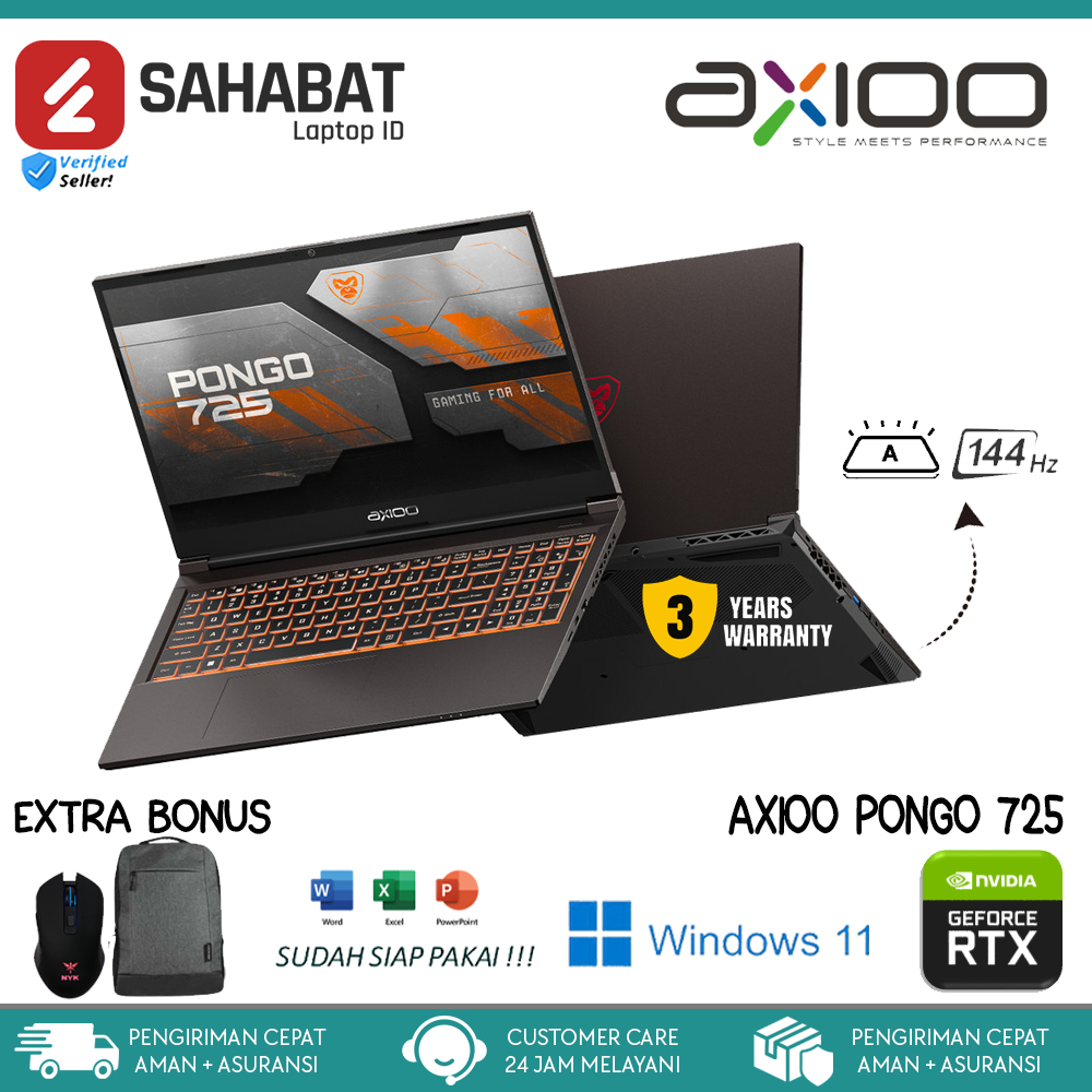 Jual Laptop Gaming 15 Inch - Axioo Pongo 725 - Intel I7 12650H - 32GB ...